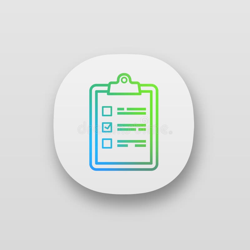 Task planning app icon stock vector. Illustration of linear - 175456107