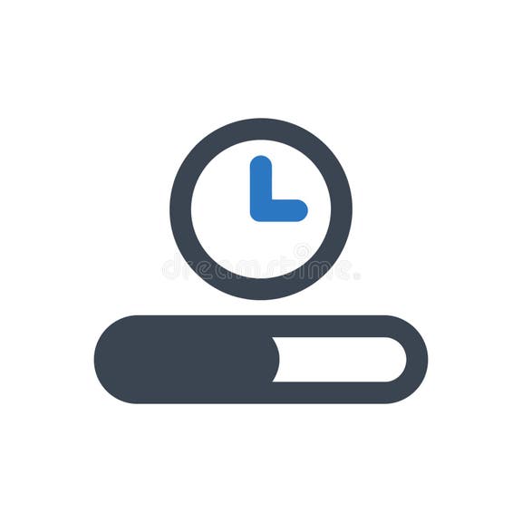 Task Progress Icon stock vector. Illustration of loading - 361529267