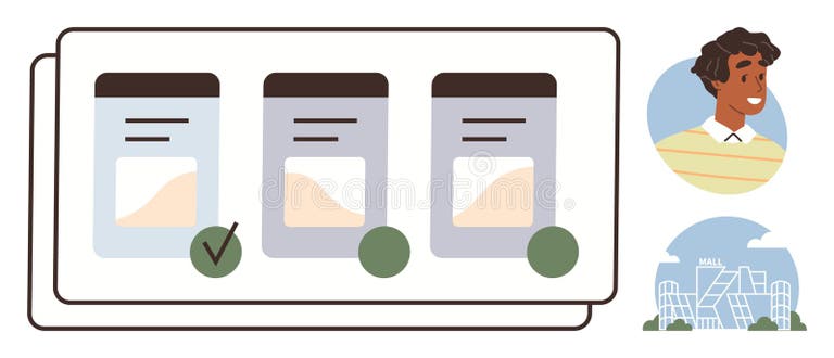 Task and Progress Overview with Profile and Architecture Elements in ...