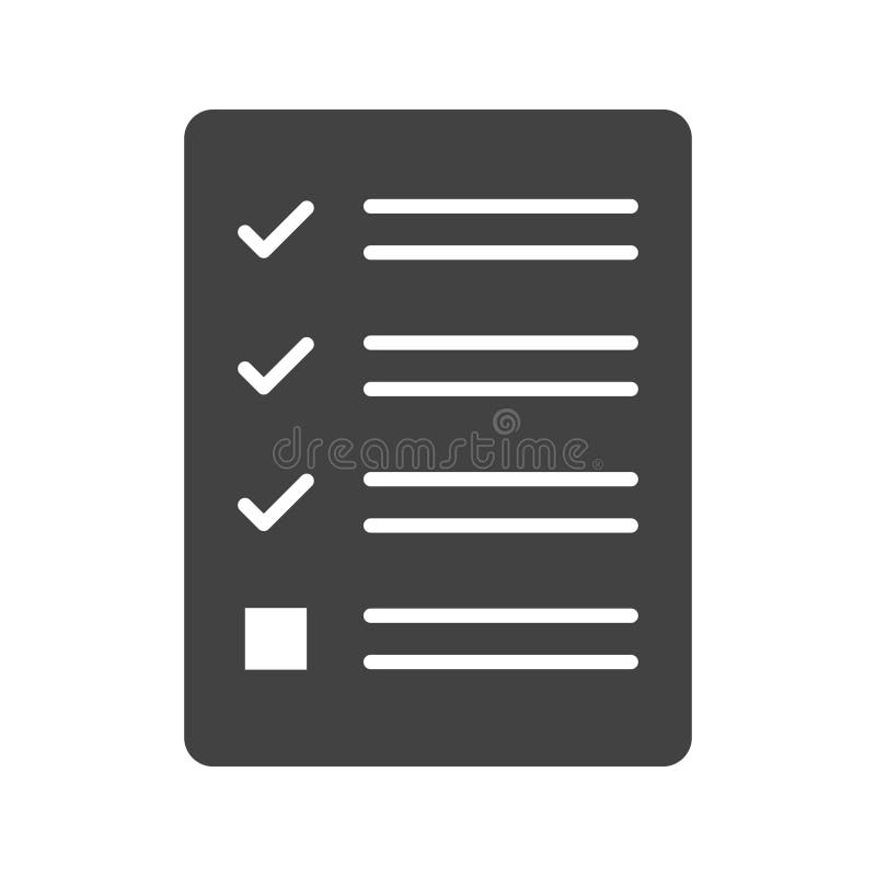 Task Report Icon Vector Image. Stock Vector - Illustration of outline ...