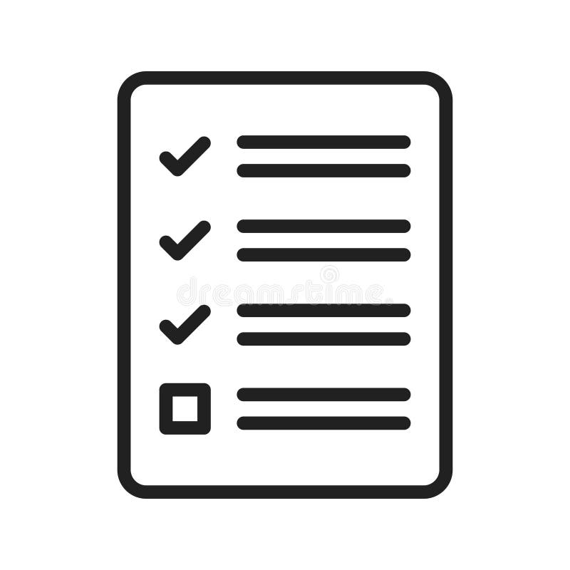 Task Report Icon Vector Image. Stock Vector - Illustration of symbol ...