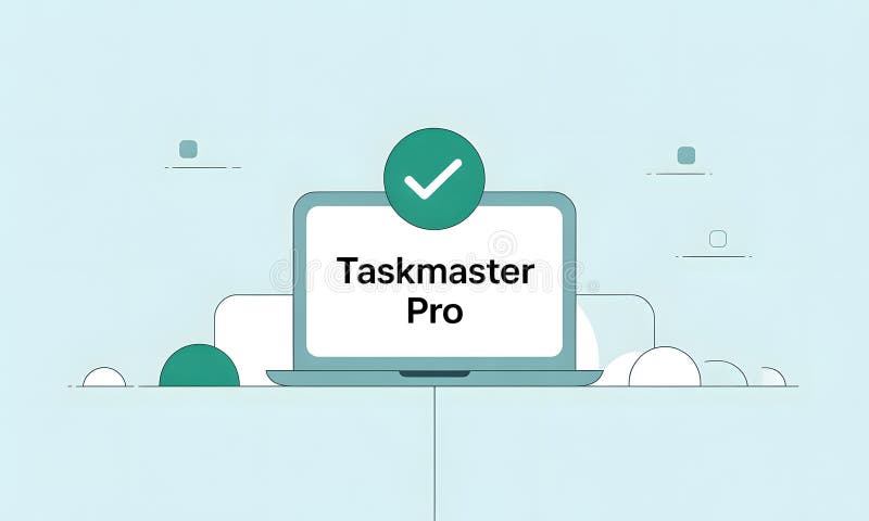 Taskmaster Pro Software Stock Illustrations – 1 Taskmaster Pro Software ...