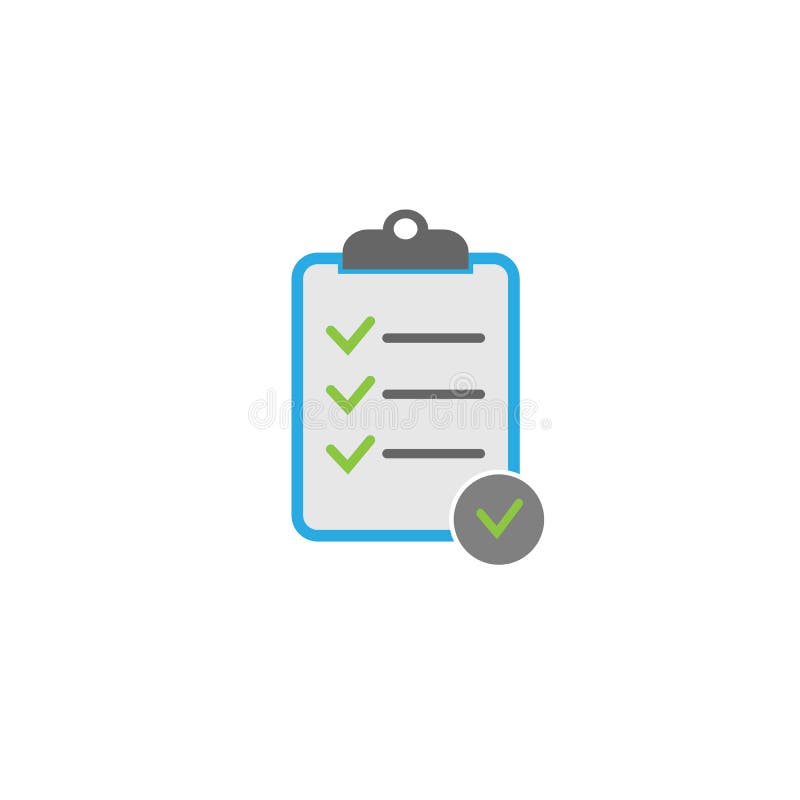 Tasks. Clipboard Icon. Task Done. Signed Approved Document Icon ...