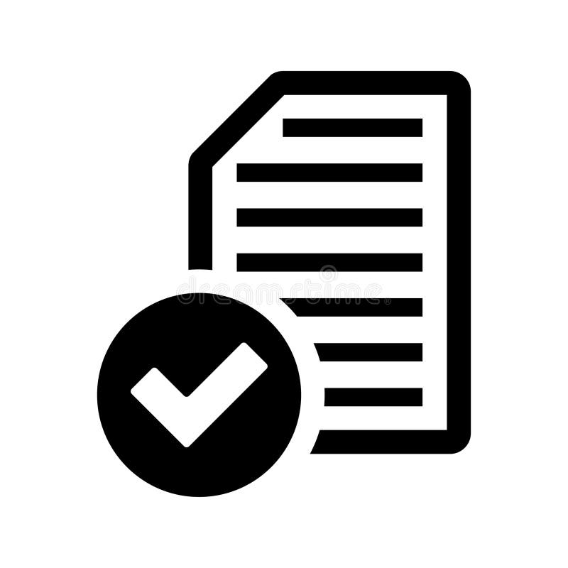 Tasks Completed icon stock illustration. Illustration of line - 293772919
