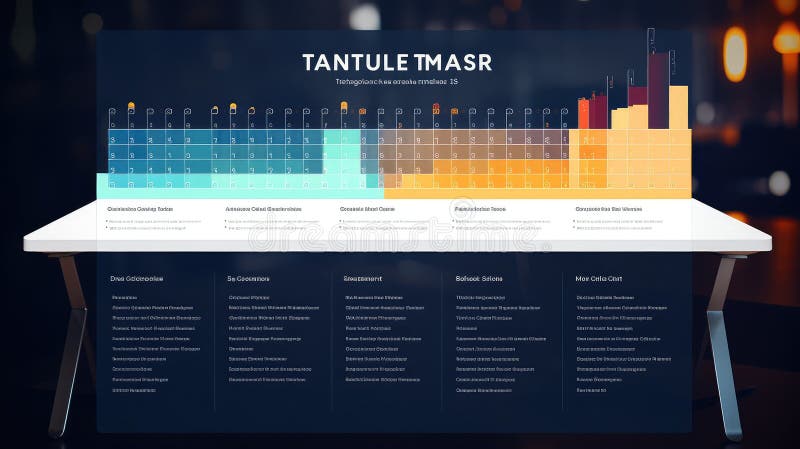 Tasks data table template stock illustration. Illustration of ...