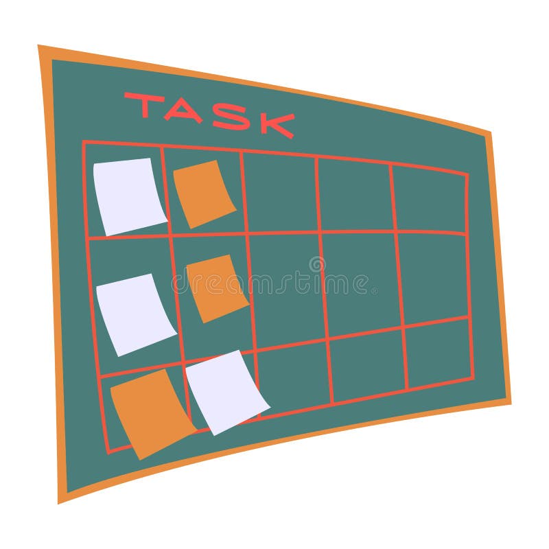 Taskboard Vector Stock Illustrations – 130 Taskboard Vector Stock ...