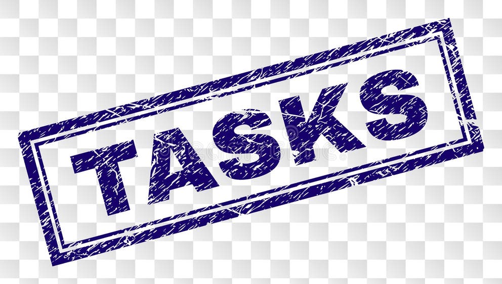 Scratched Tasks Rectangle Stamp Stock Illustrations – 41 Scratched ...