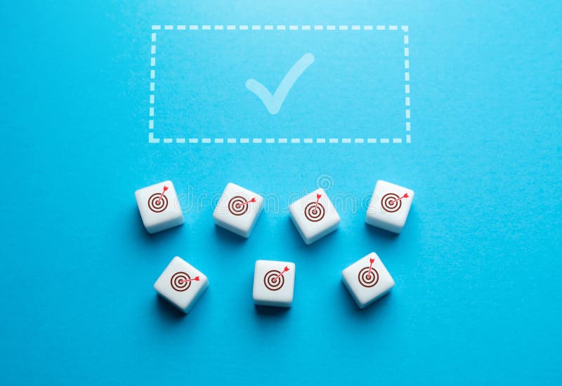 Tasks To Complete. Come Up with More Tasks and Goals Stock Image ...