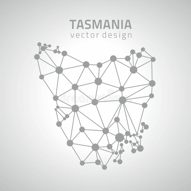 Tasmania Vector Map Stock Illustrations – 1,628 Tasmania Vector Map ...