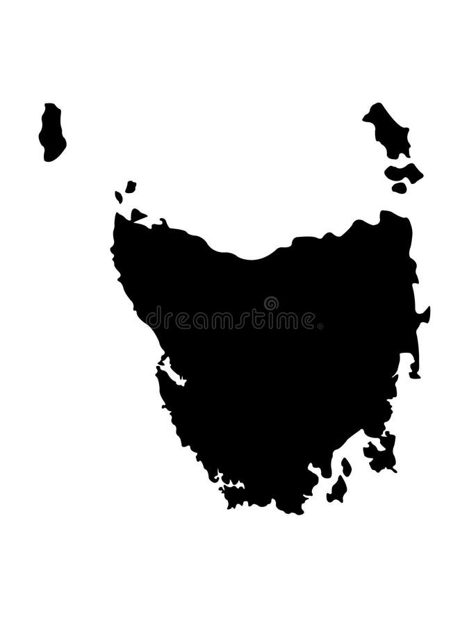 Tasmania Map Stock Illustrations – 1,905 Tasmania Map Stock ...