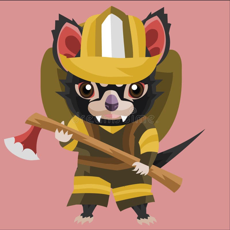 Devil Firefighter Stock Illustrations – 106 Devil Firefighter Stock ...