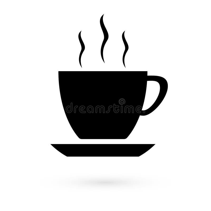 Tasse D'icône De Boisson Chaude Trame Illustration Stock - Illustration ...