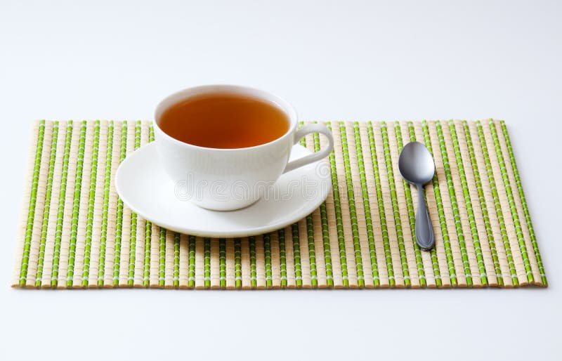 Tasse Tee stockfoto. Bild von kräuter, getränk, frühstück - 19505536