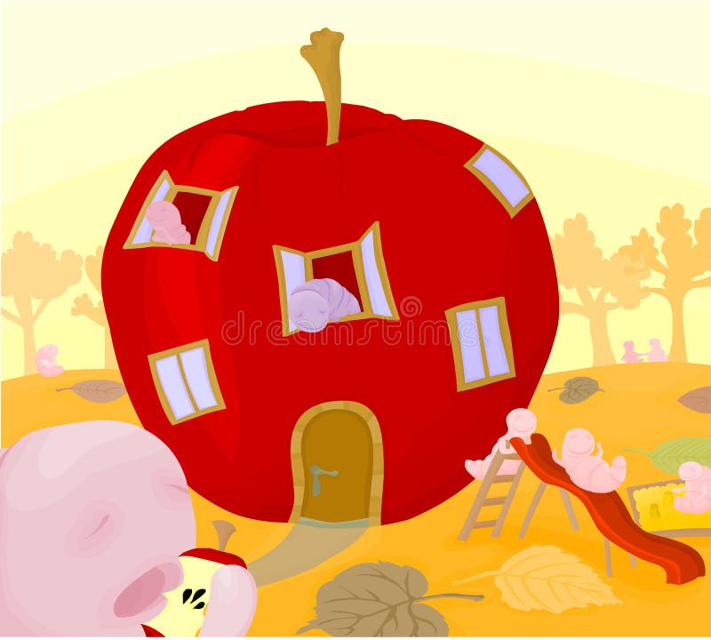 The Taste of Apple stock vector. Illustration of nature - 29627017