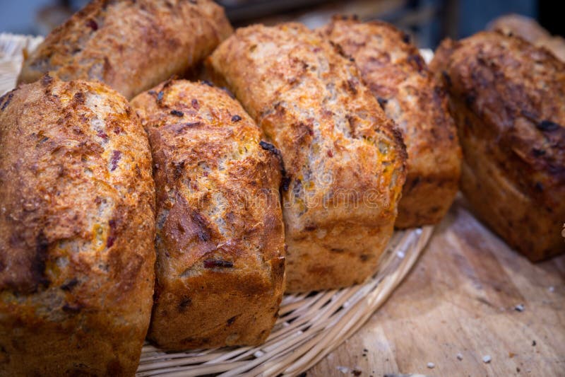 Fresh and Tasted French Bread Stock Photo - Image of cereals, closeup ...