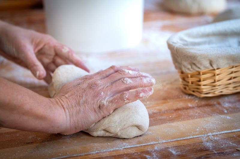 Fresh and Tasted French Raw Bread Stock Photo - Image of dough, home ...