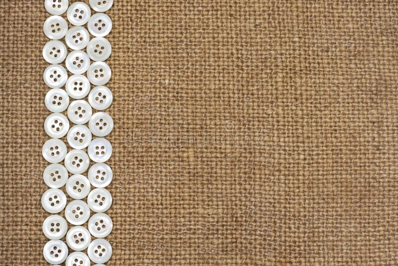Tasti Del Nacre Su Struttura Del Tessuto Illustrazione di Stock ...