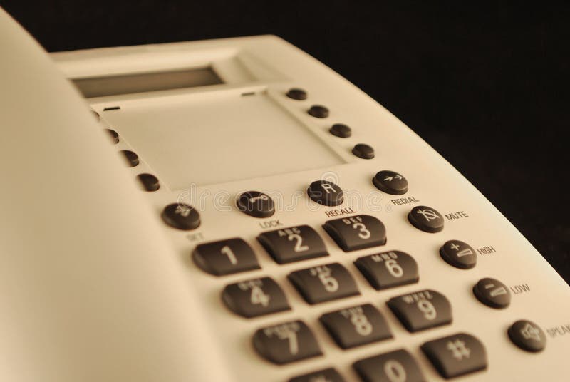 Tastiera del telefono fotografia stock. Immagine di ufficio - 11693840