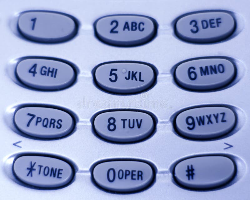 Tastiera Del Telefono Pubblico Fotografia Stock - Immagine di ...