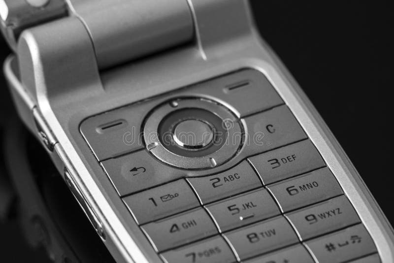 Tastiera Numerica Del Telefono Cellulare Immagine Stock - Immagine di ...