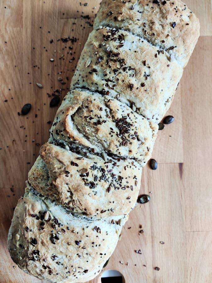 Tasty Bread - Natural Homemade Bread Stock Photo - Image of flour, food ...