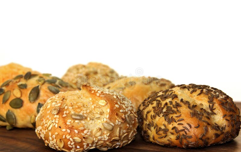 Tasty bread rolls stock image. Image of agriculture, buns - 34291559