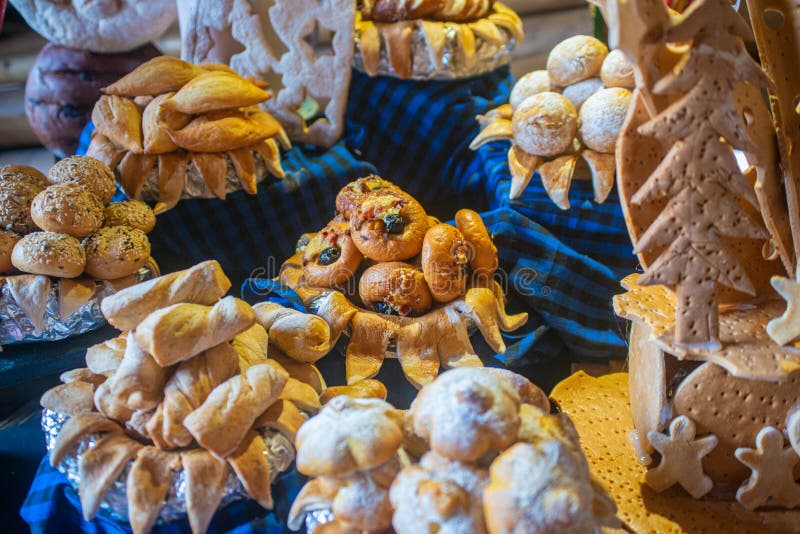Tasty Buns Selection in the Buffet Stock Image - Image of cafe, buffet ...