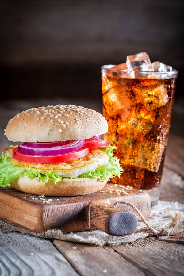 183 Takeaway Delicious Burger Cold Drink Stock Photos - Free & Royalty ...