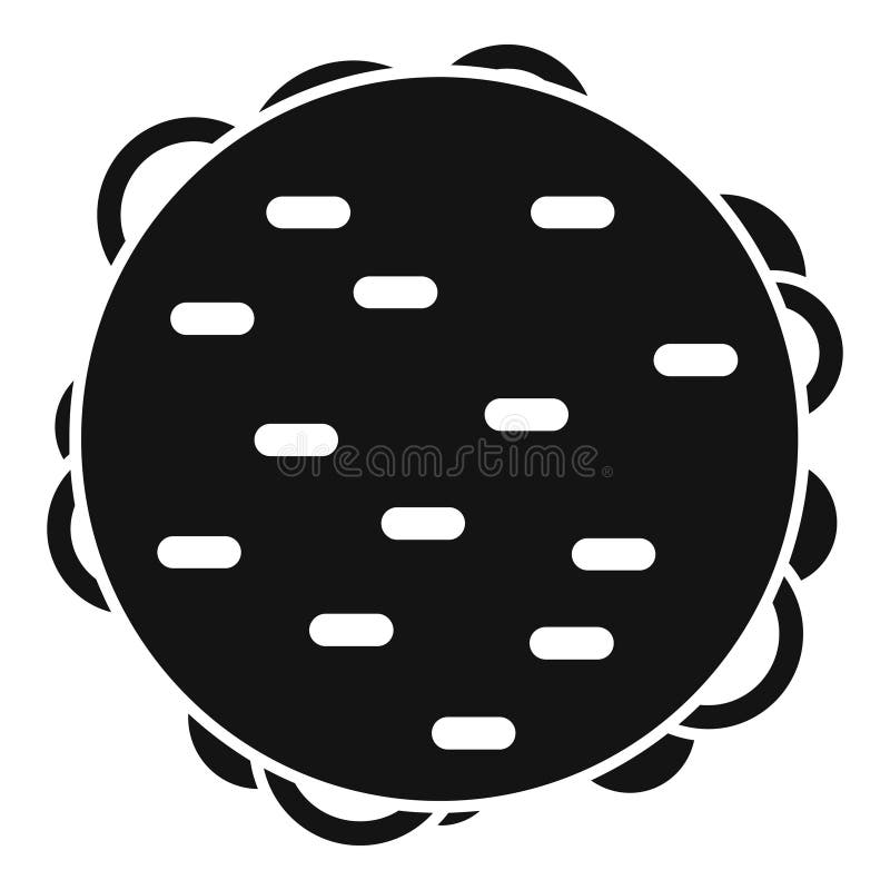 Tasty Burger Food Icon Simple Vector. Fast Food at Street Stock ...