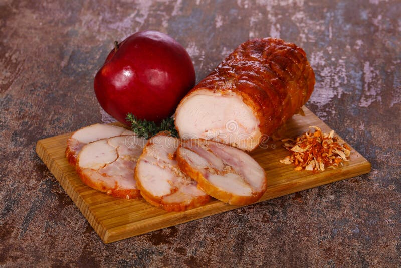 Tasty Chicken roll stock photo. Image of healthy, roulade - 183125978