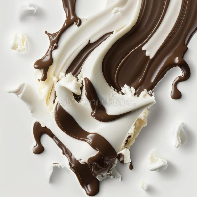 Tasty chocolate fantasy. stock illustration. Illustration of cocoa ...