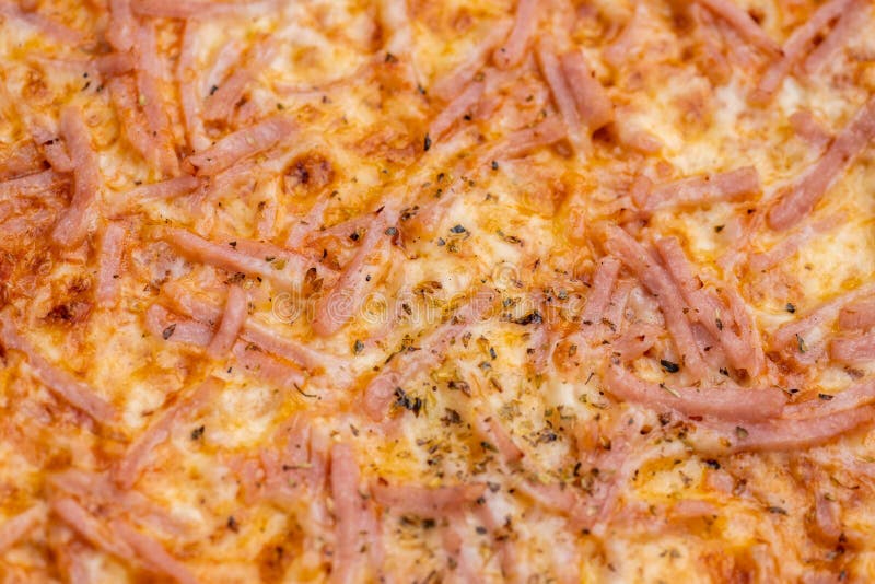 Tasty Closeup of a Smoking Hot Pizza.. Stock Image - Image of snack ...