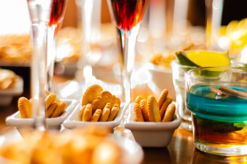 Tasty and Colorful Drinks Based on Various Alcohols, Syrups and ...