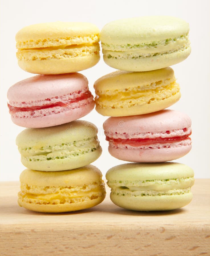 Tasty colorful macaroon stock photo. Image of cookie - 36575410