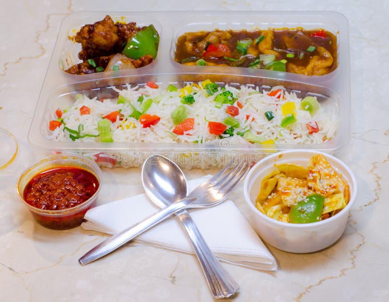 Tasty Complete Meal with Great Presentation Stock Photo - Image of ...