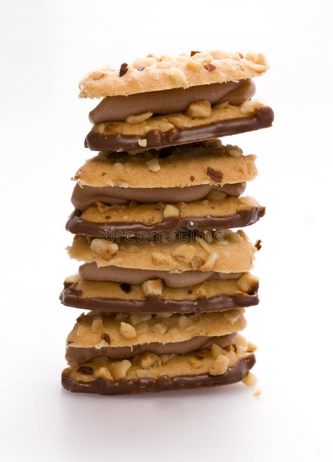 Tasty cookies stock photo. Image of pastry, chocolate - 10738066