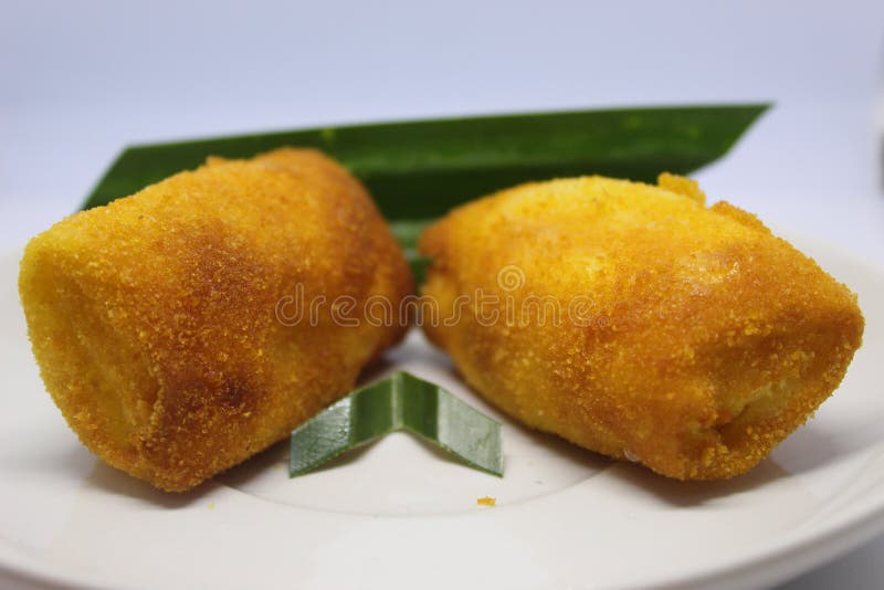 Tasty and Crispy Rissole from Indonesia Stock Image - Image of english ...