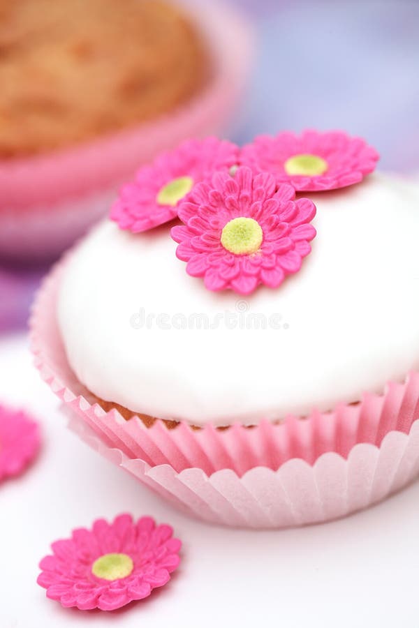 Tasty cupcake stock image. Image of line, icing, frosted - 24445731