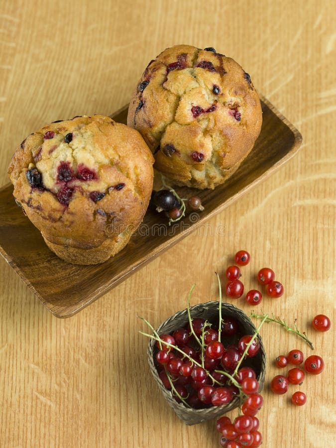 Tasty currant muffins stock image. Image of flavor, healthy - 28005539