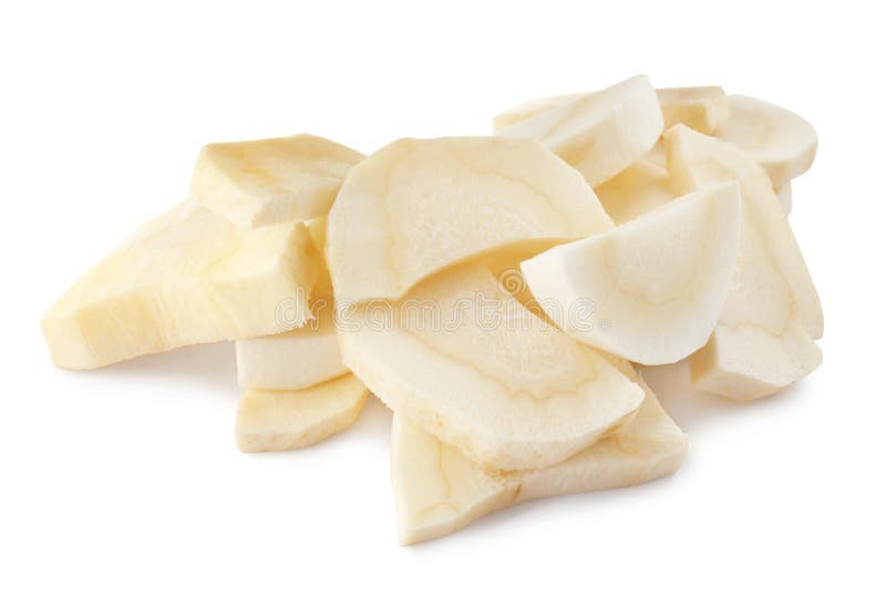 Tasty Cut Fresh Ripe Parsnip on White Background Stock Photo - Image of ...