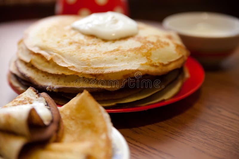 Tasty Dish of Fried Pancakes Stock Image - Image of tasty, cake: 104175063