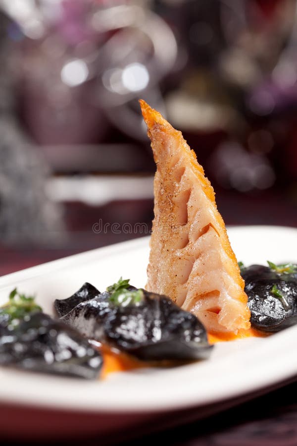 Tasty fish stock image. Image of closeup, meal, gastronomy - 25658867