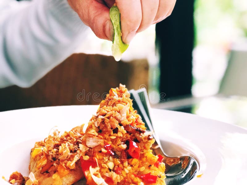 Tasty food stock photo. Image of food, lemon, squeezing - 105101166