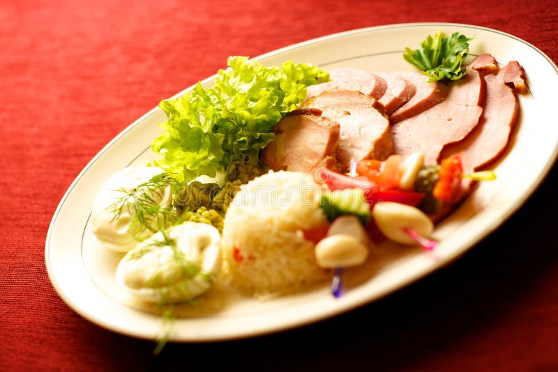 Tasty Food On A Table Picture. Image: 17209585