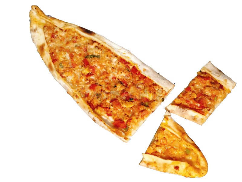 Tasty Fresh Turkish Pide stock photo. Image of beef - 339276434
