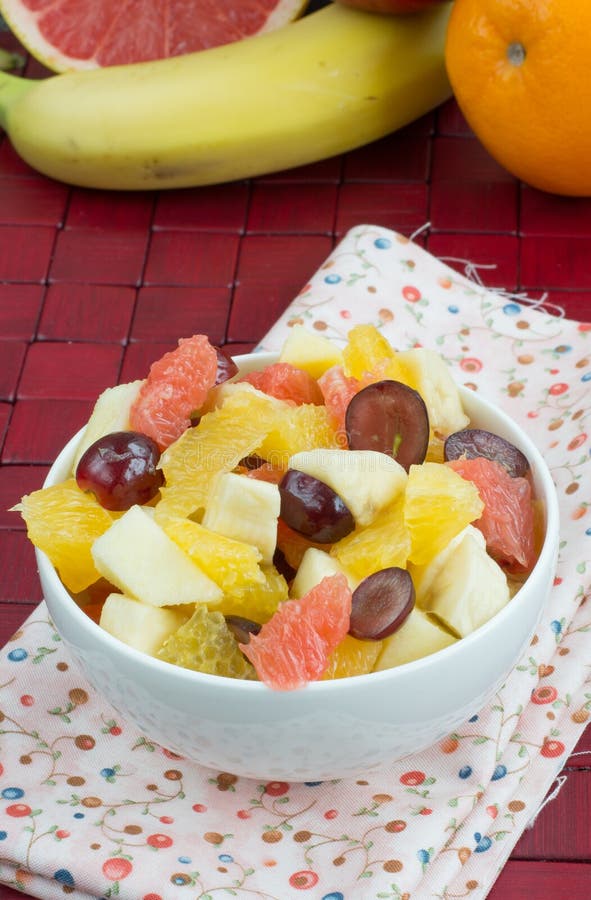 Tasty fruit salad stock photo. Image of apples, dessert - 29230718