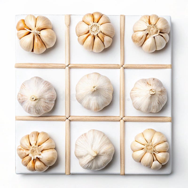 Tasty Garlic Grids Stock Illustrations – 2 Tasty Garlic Grids Stock ...