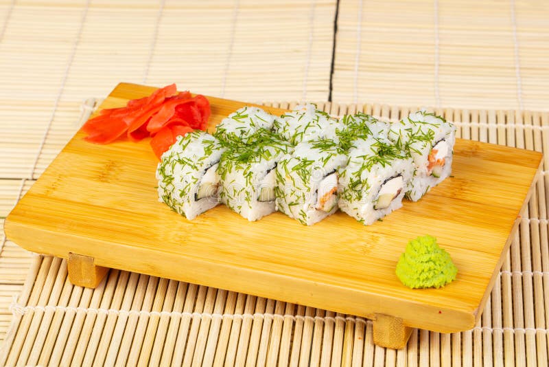 Tasty "green River " Rolls Stock Image - Image of roll, vegan: 125226559