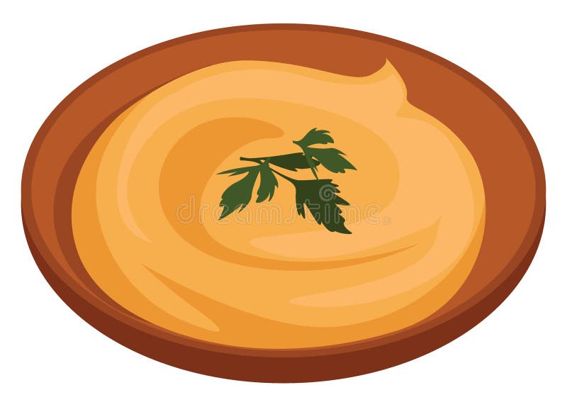 Hummus Vector Set With Food And Drink Hand Drawn Doodles. Stock Vector ...