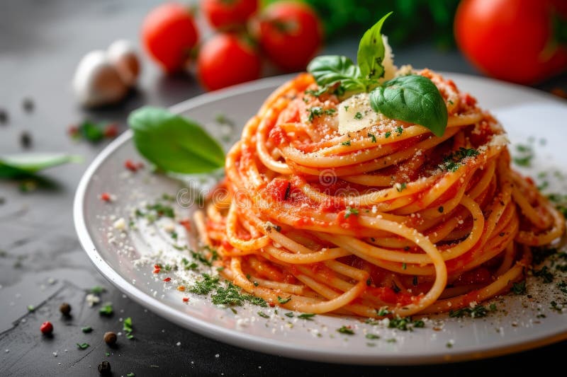 Tasty Italian Pasta ,food ,menu Stock Photo - Image of preparation ...